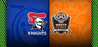 Newcastle Knights vs Wests Tigers